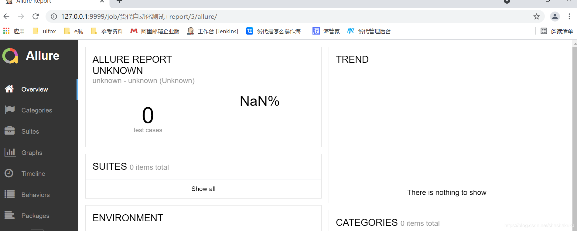 Jenkins 使用过程中用到的操作记录_build step 'allure report' changed build result to-CSDN博客