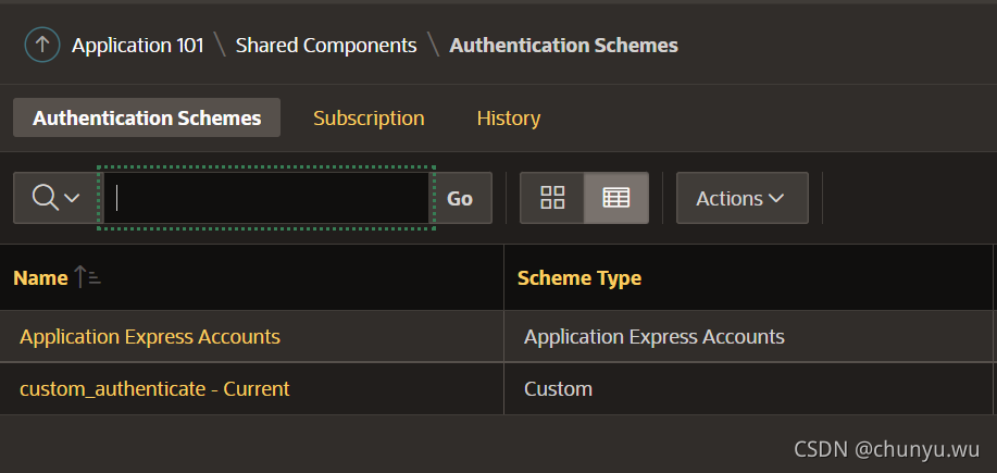 ORACLE APEX custom schema type_oracle apex authentication scheme custom ...