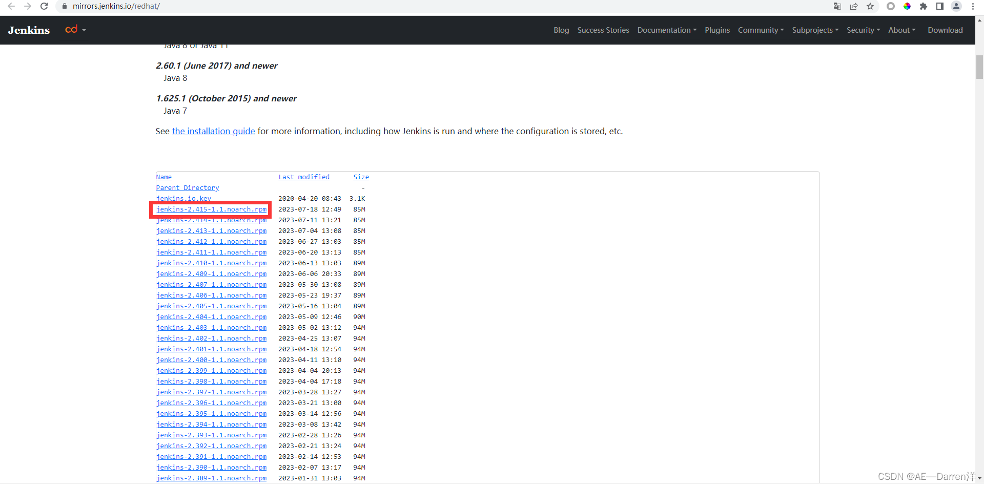 linux系统下（centos7.9）安装Jenkins全流程_centos7.9安装jenkins-CSDN博客