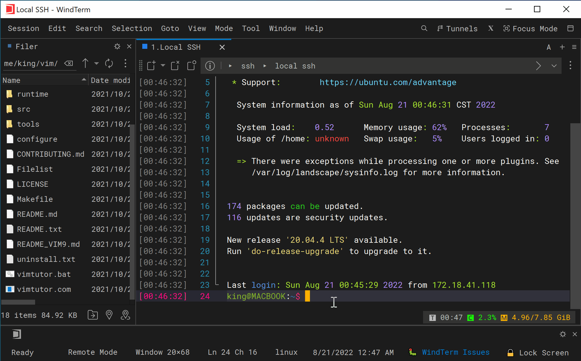 高颜值跨平台终端Windterm_windterm串口-CSDN博客