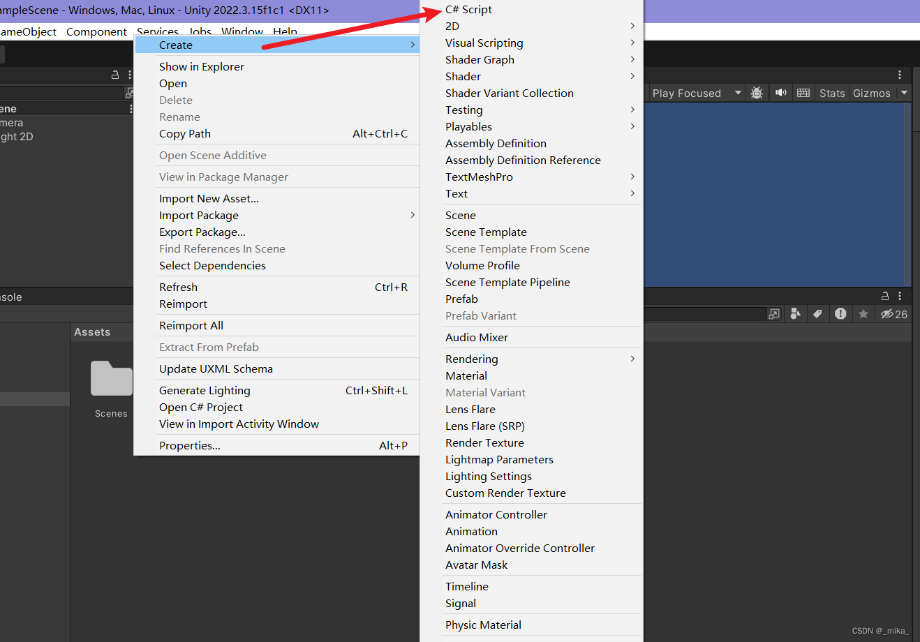 【Unity】从0到1的横版2d制作笔记-DAY1_unity 横版2d-CSDN博客