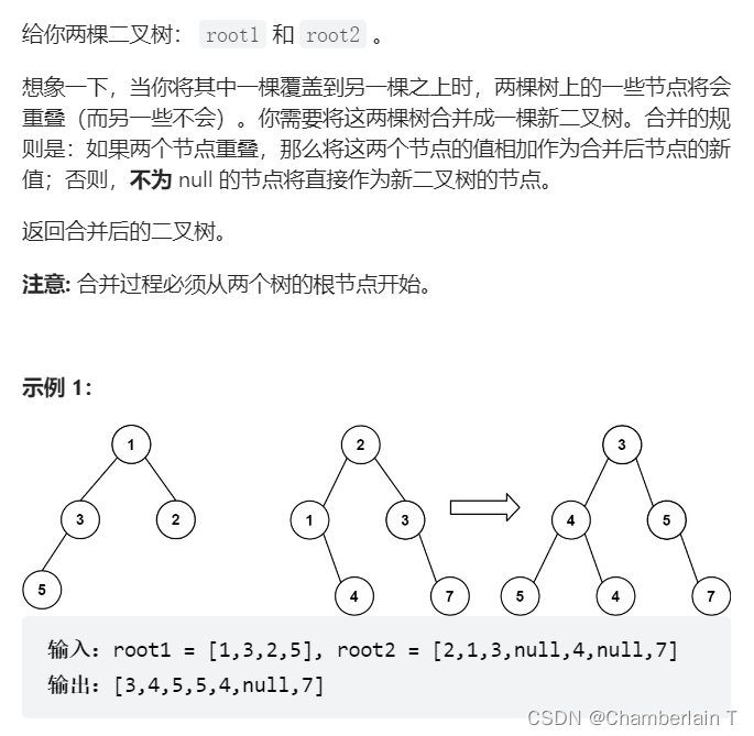 LeetCode.617. 合并二叉树-CSDN博客