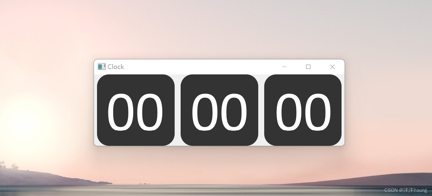 【PyQt5】paintEvent 绘制桌面时钟_pyqt5 paintevent-CSDN博客