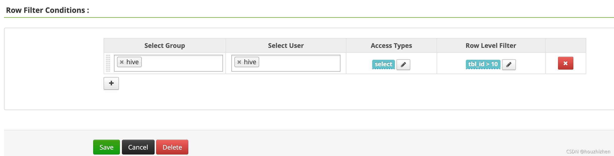 Hive Row Level Filter 测试-CSDN博客