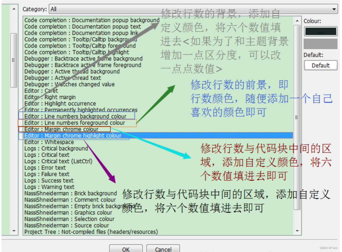 CodeBlocks官方主题颜色更换及方法_codeblocks主题-CSDN博客