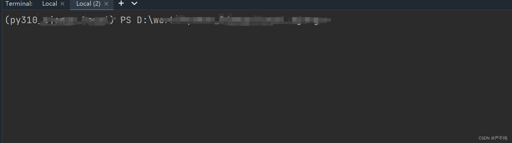 pycharm terminal报错 ..Please open Anaconda prompt, and run `conda init powershell` there....-CSDN博客