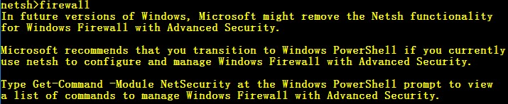 命令行配置Windows高级防火墙_new-netfirewallrule-CSDN博客