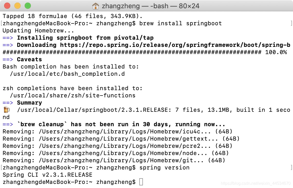 MAC下安装springboot_mac 下载spring boot-CSDN博客