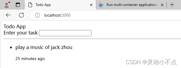 Adress docker office ‘multi-container-app‘ tutorial error_additional property develop is not ...