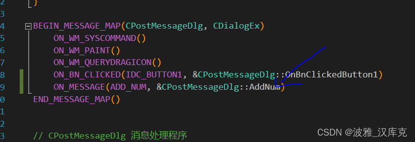 MFC简单使用PostMessage_mfc postmessage-CSDN博客
