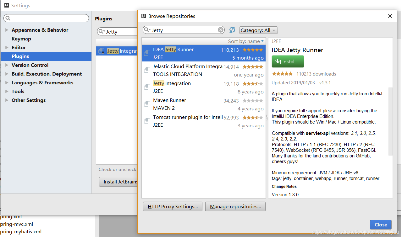 IDEA 中 Jetty 的配置过程_idea jetty-CSDN博客