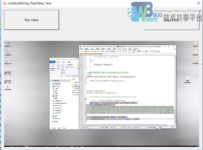 [源码和文档分享]使用mciSendString在指定窗口里播放视频文件并设置播放视频画面大小...-CSDN博客