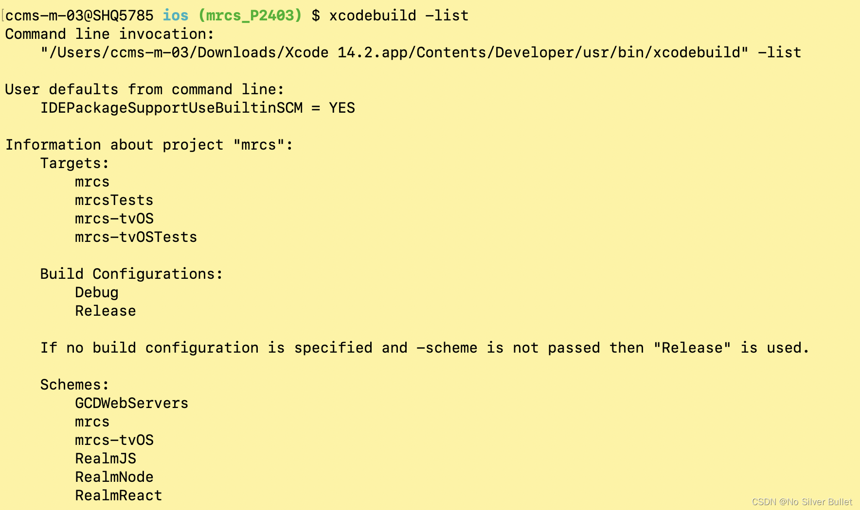 iOS开发进阶（十四）：xcodebuild 命令应用详解-CSDN博客