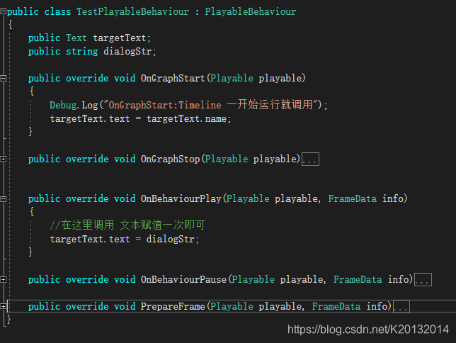 Unity TimeLine的Playable脚本编写_timeline playable-CSDN博客