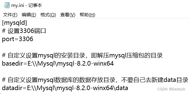 解决MySQL下载初始化报错：mysqld: Can‘t get stat of...._mysqld: can't get stat of-CSDN博客