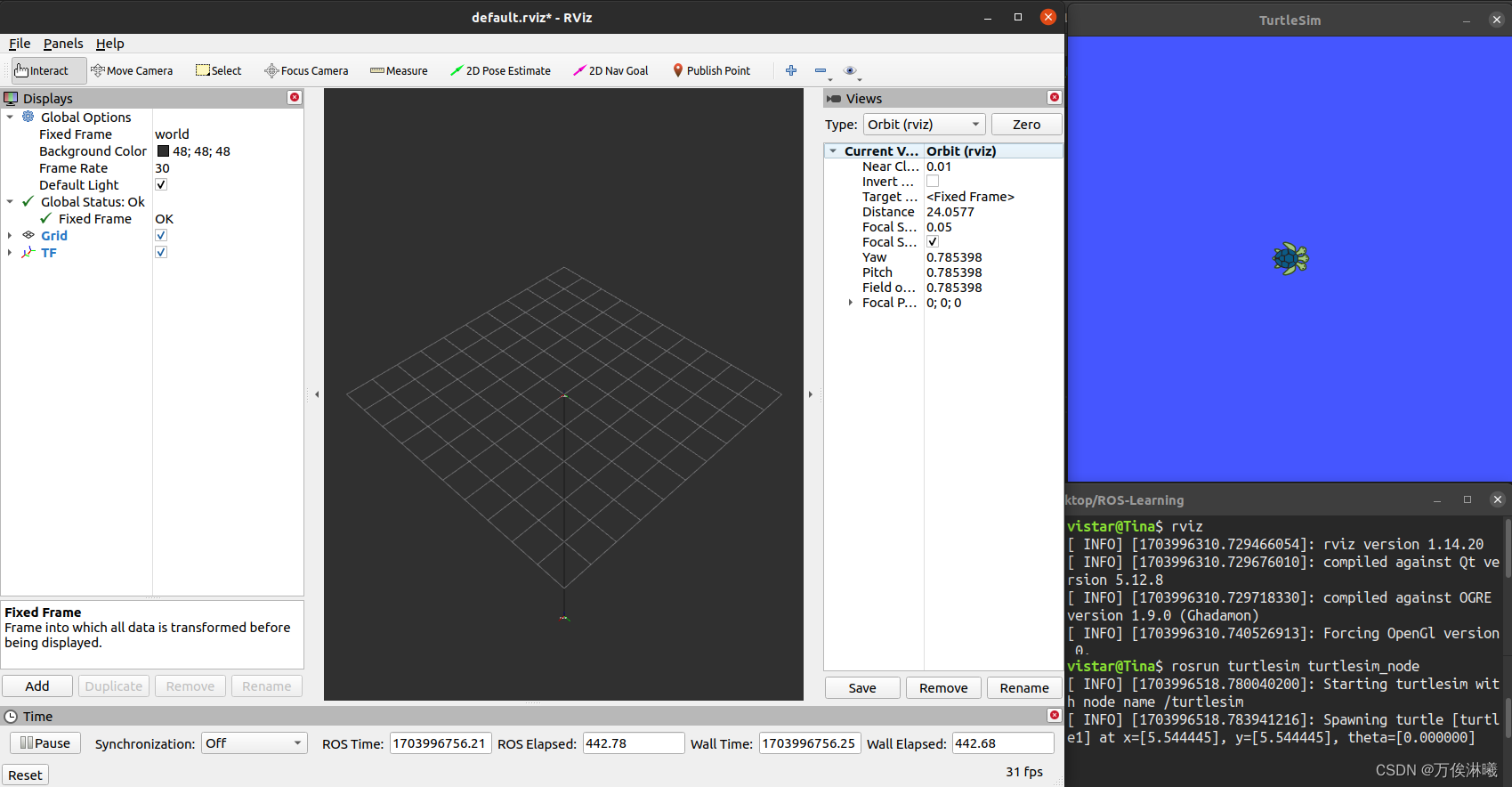 [ROS 系列学习教程] ROS TF坐标变换 - 动态坐标变换_tf::transformpose 坐标系变换文件在哪-CSDN博客