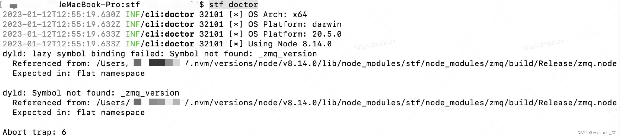 Mac搭建stf常见问题详解-2023_stf doctor zmq报错-CSDN博客