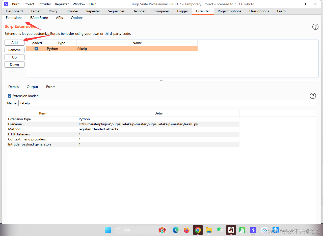 Burpsuit安装fakeip插件_burpfakeip-CSDN博客