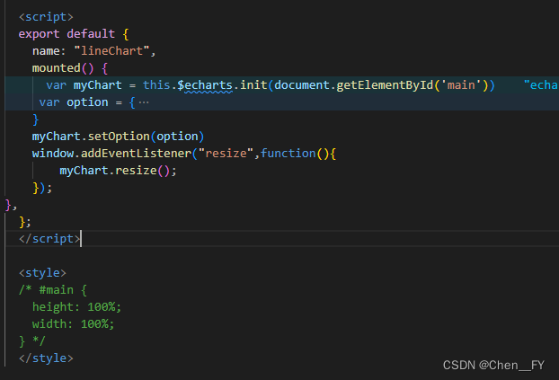 vue2中使用echarts并显示在页面上+echarts自适应窗口大小：_vue2 echats 屏幕调整-CSDN博客