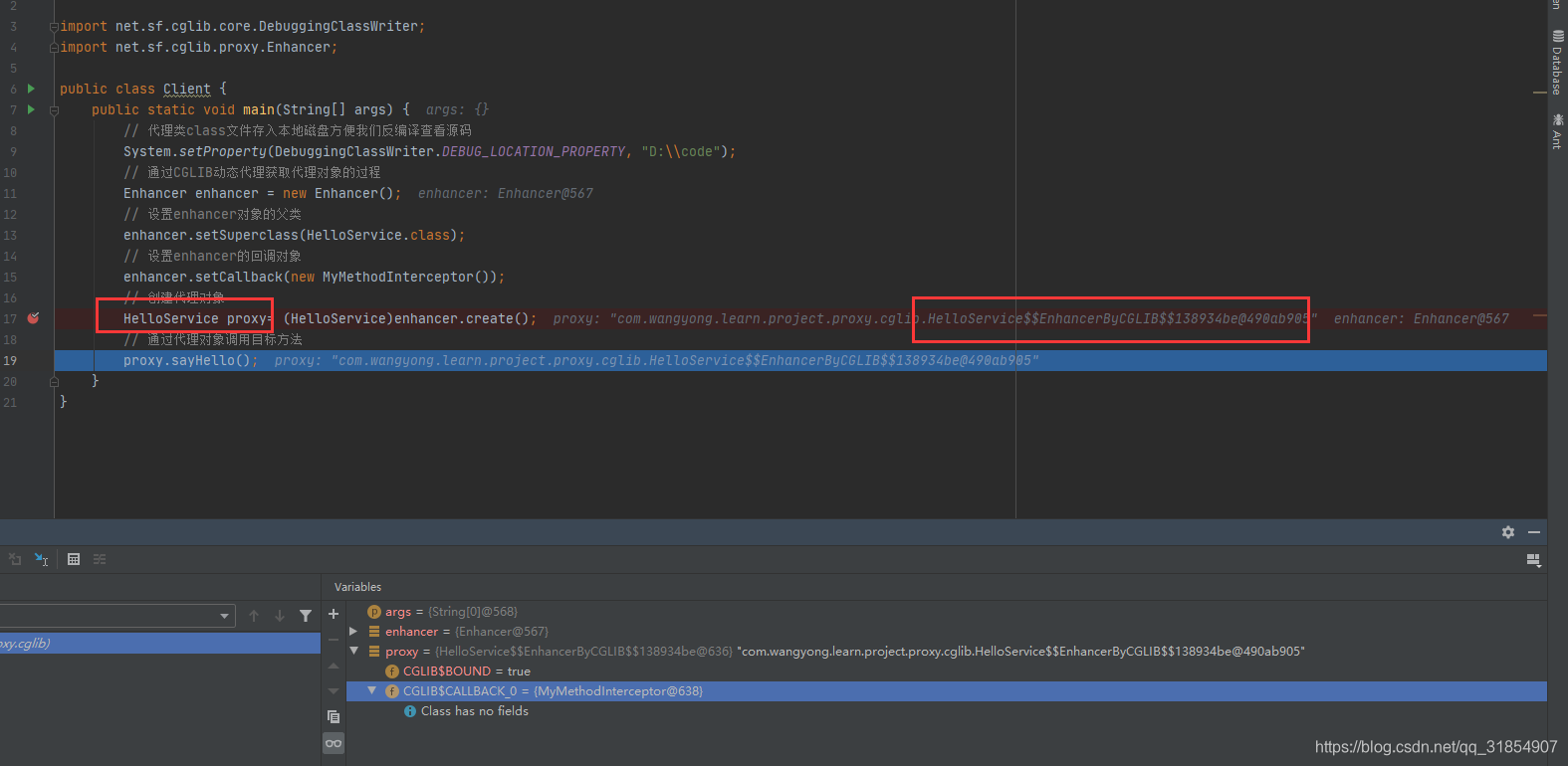 CGLIB动态代理实现原理_cglib methodinterceptor-CSDN博客