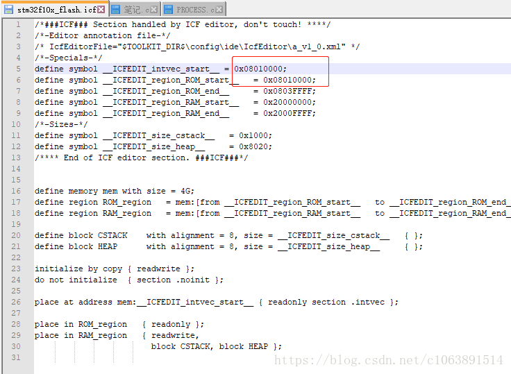 IAR如何设置程序hex下载地址偏移_hexview地址偏移-CSDN博客