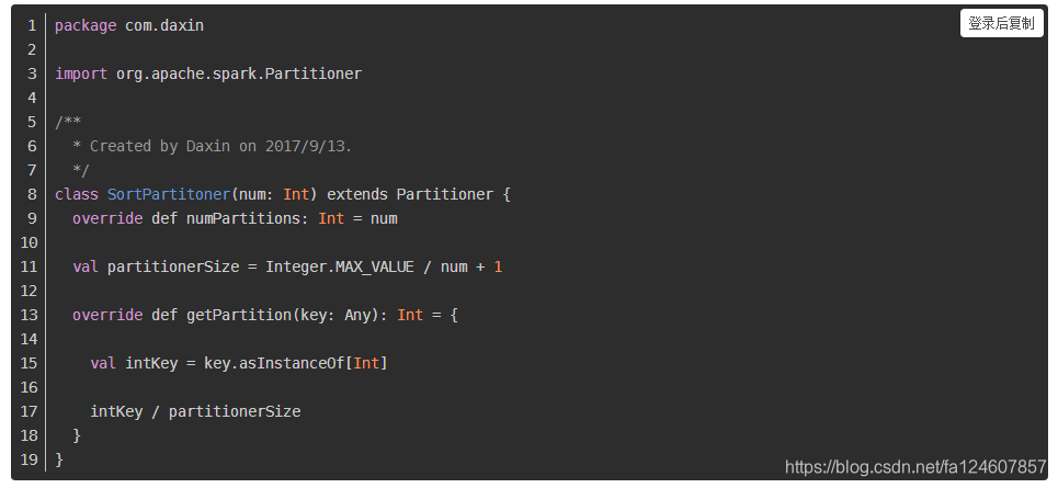 Spark 数据全局排序实现以及RangePartitioner的使用示例_spark rangepartitioner-CSDN博客