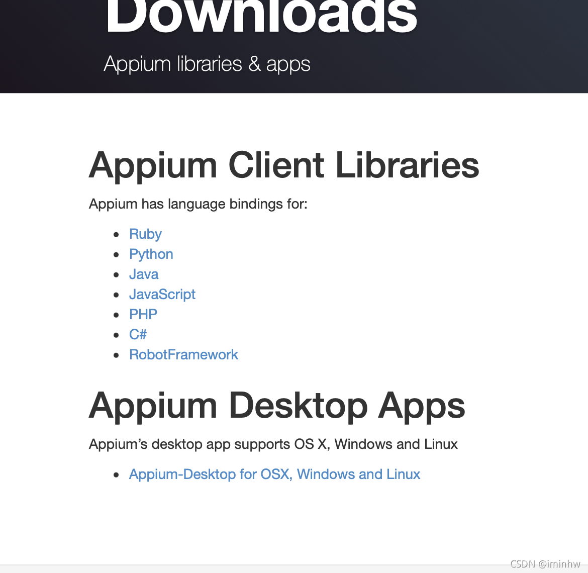 [Appium]MAC安装Appium-CSDN博客