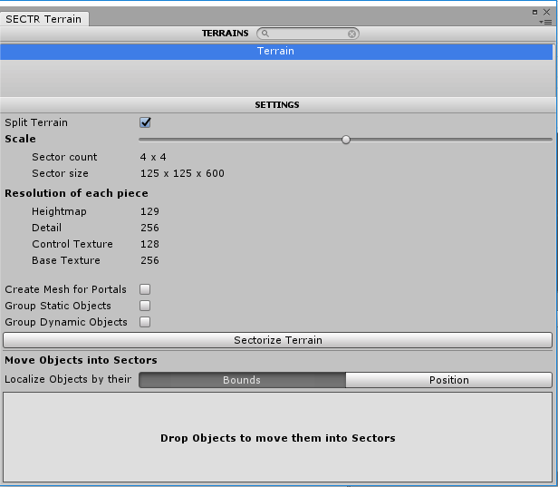 Unity3d SECTR 2019 从零开始了解（三）：Terrain Streaming Quickstart-CSDN博客