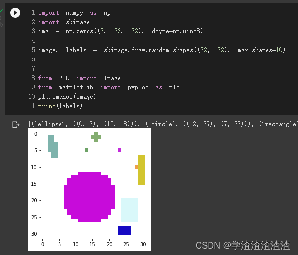 【skimage】基本图案、图形的绘制 - 灰信网（软件开发博客聚合）