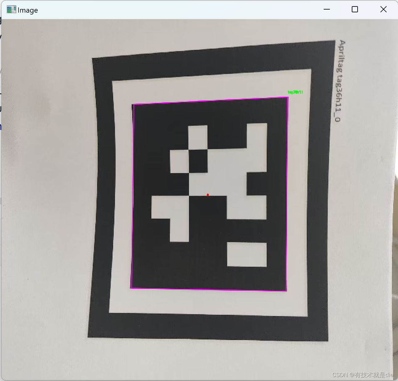 Python实现Apriltag编码的二维码识别_apriltag定位二维码-CSDN博客