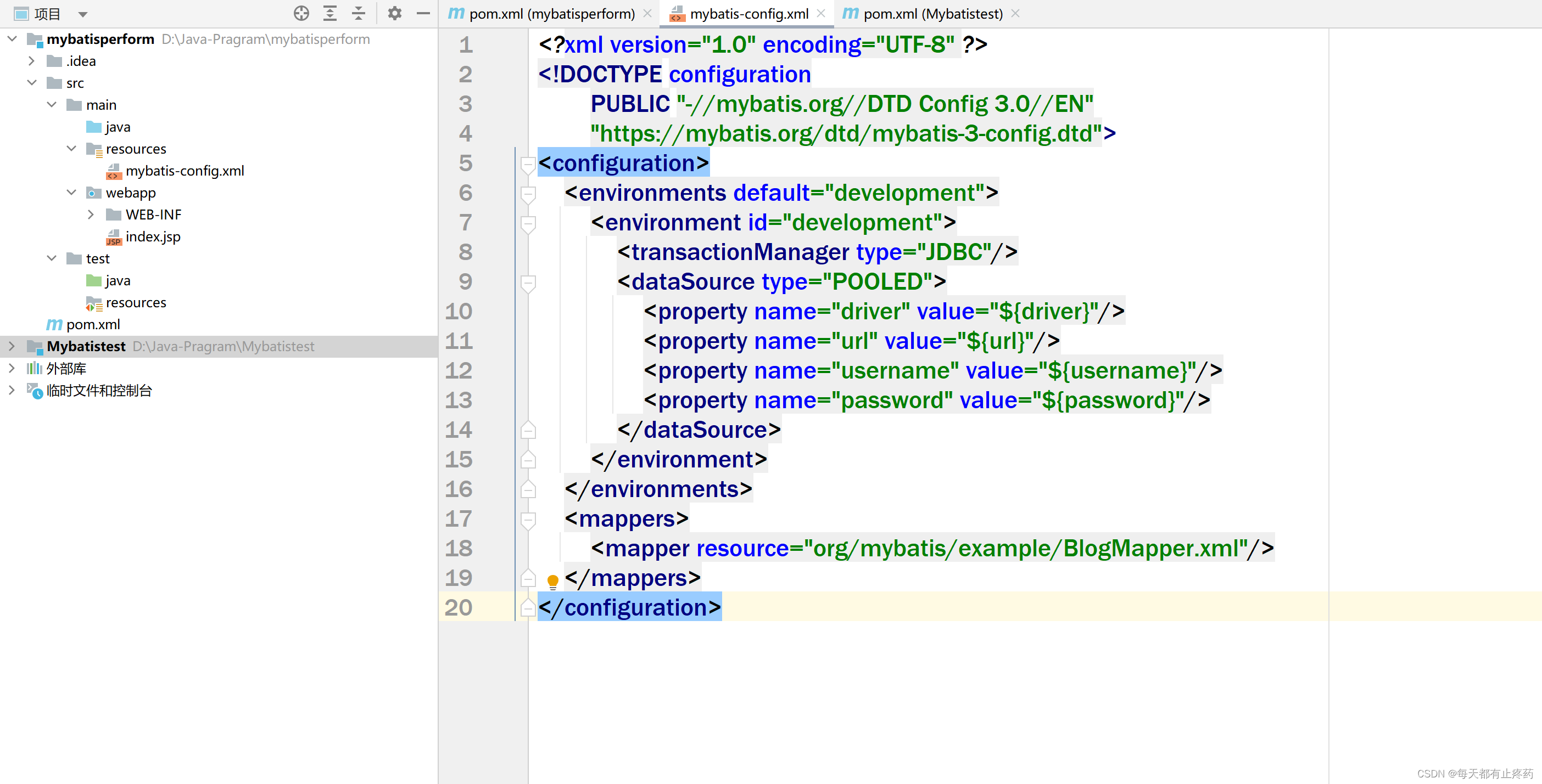 idea快速创建mybatis-config.xml文件_idea怎么创建mybatis-config.xml文件用普通java文件-CSDN博客