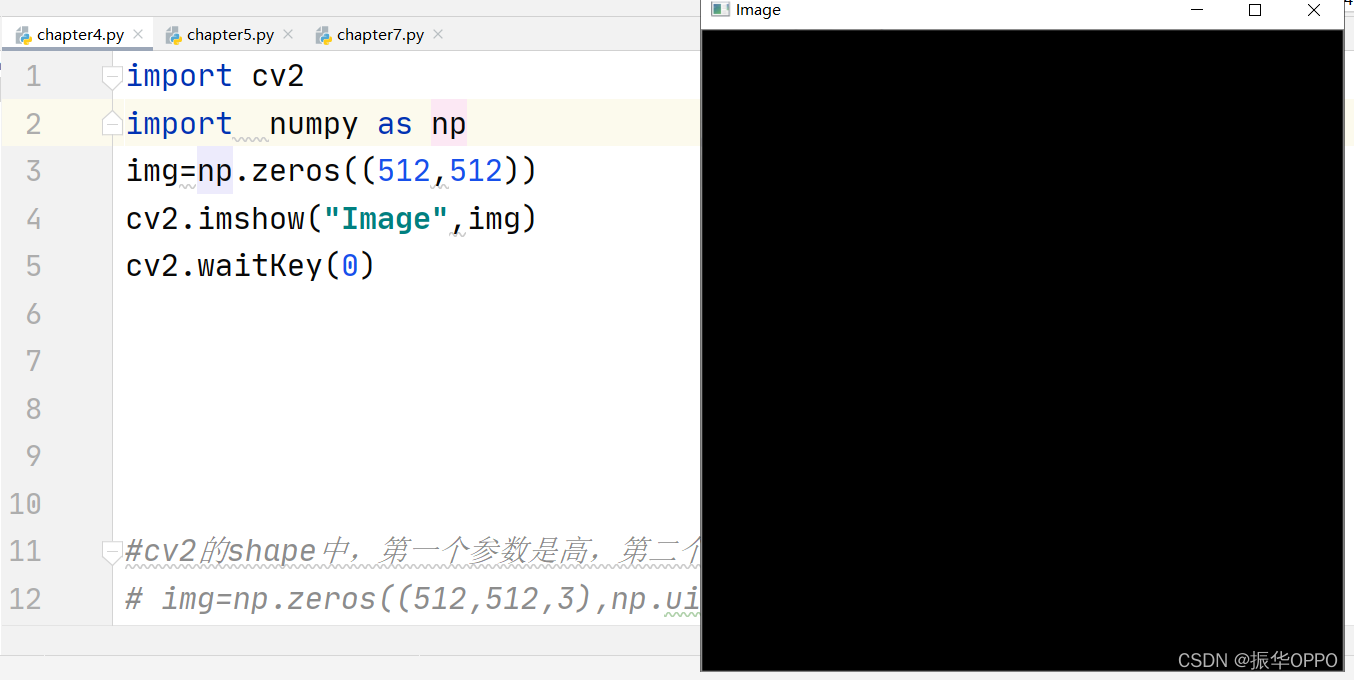 3h精通OpenCV（四）-绘制形状与文本_np.zeros((512,512,3), np.uint8)-CSDN博客