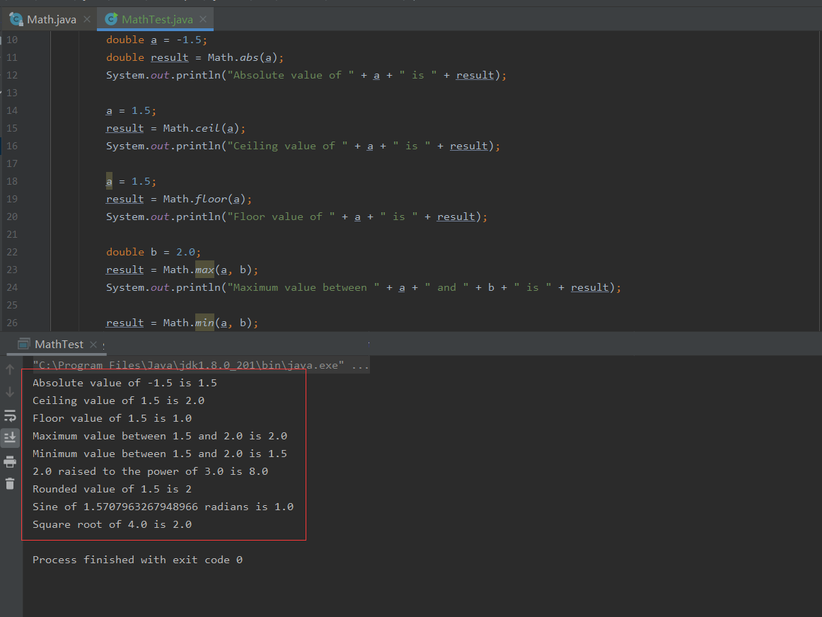 玩转java数学运算：掌握math类的常用方法java 数学计算 Csdn博客