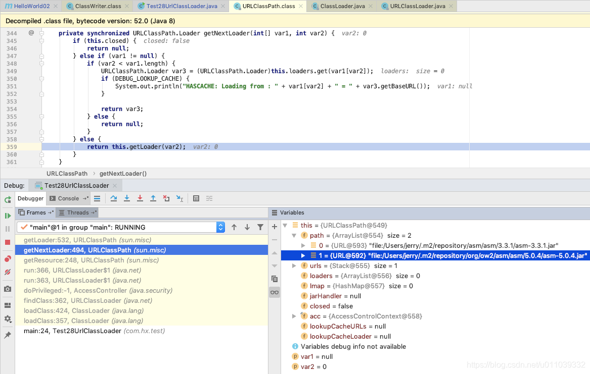 40 classpath中存在多个jar存在同限定名的class classloader会如何加载_javac classpath多个jar-CSDN博客