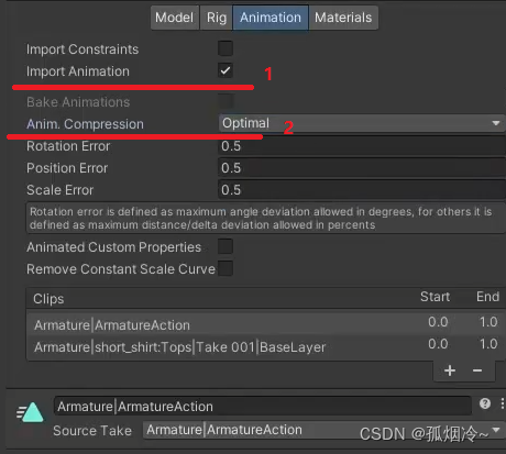 Unity性能优化篇(八) 导入的模型网格优化设置_unity网格优化-CSDN博客