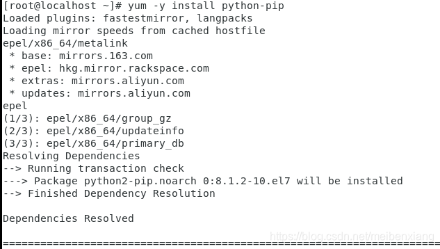 centos安装python-pip_centos系统安装python的pip库-CSDN博客