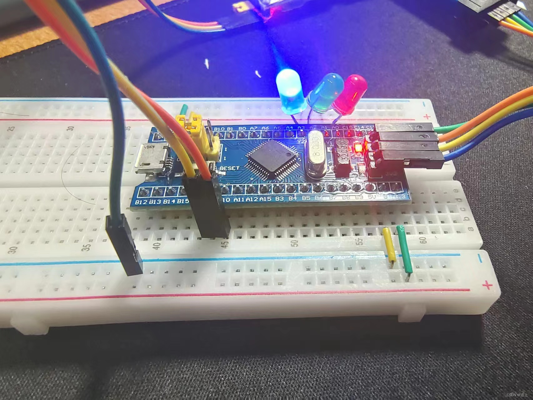 实验（二）：USART应用：指令控制RGB 彩灯实验设计_使用uart控制rgb灯-CSDN博客