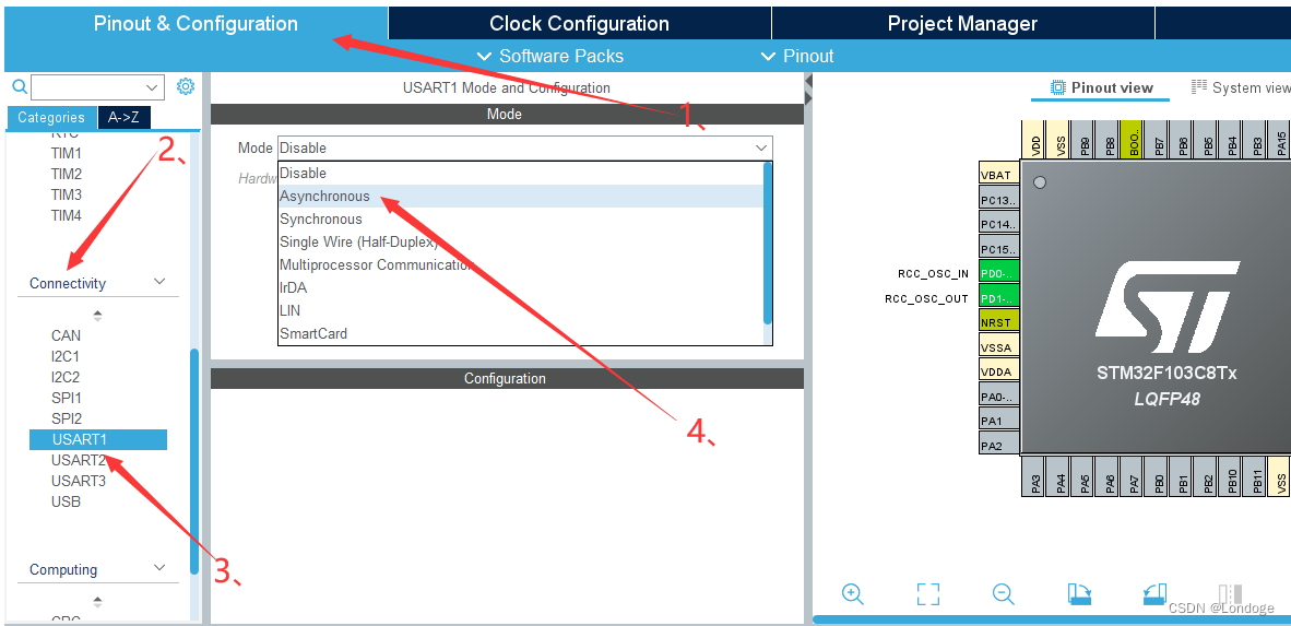 STM32 HAL CubeMX 串口IDLE接收空闲中断 不使用DMA_cubemx 串口空闲中断-CSDN博客