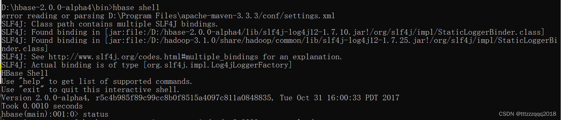 【Hbase】Windows下安装HBase（图文记录详细步骤、常见错误解答FAQ（Frequently Asked Questions））_hbase windows安装-CSDN博客