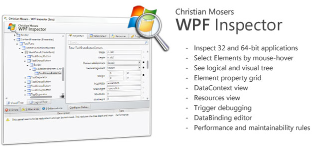 WPF Inspector(WPF开发利器)简介 - [WPF开发]-CSDN博客