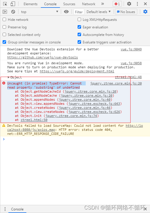 Uncaught (in promise) TypeError: Cannot read property ‘substring‘ of undefined_cannot read ...