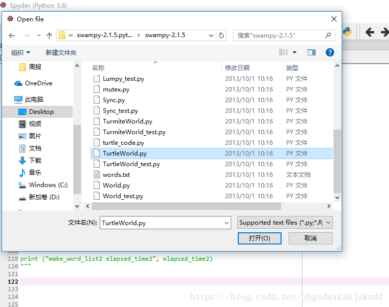 Think Python中TurtleWorld在Python3的簡易實現方法 (測試版本Python3.6，測試環境Anaconda)_python turtleworld-CSDN博客