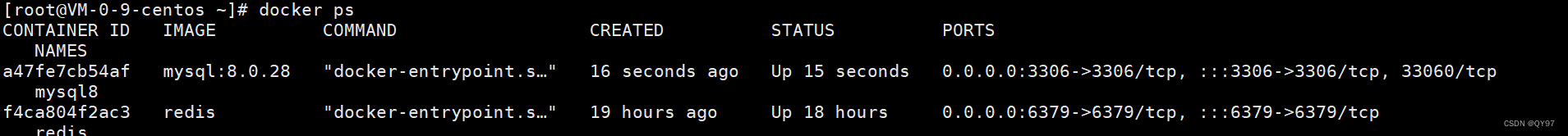 Docker 安装 Mysql8 Docker安装mysql8 Csdn博客