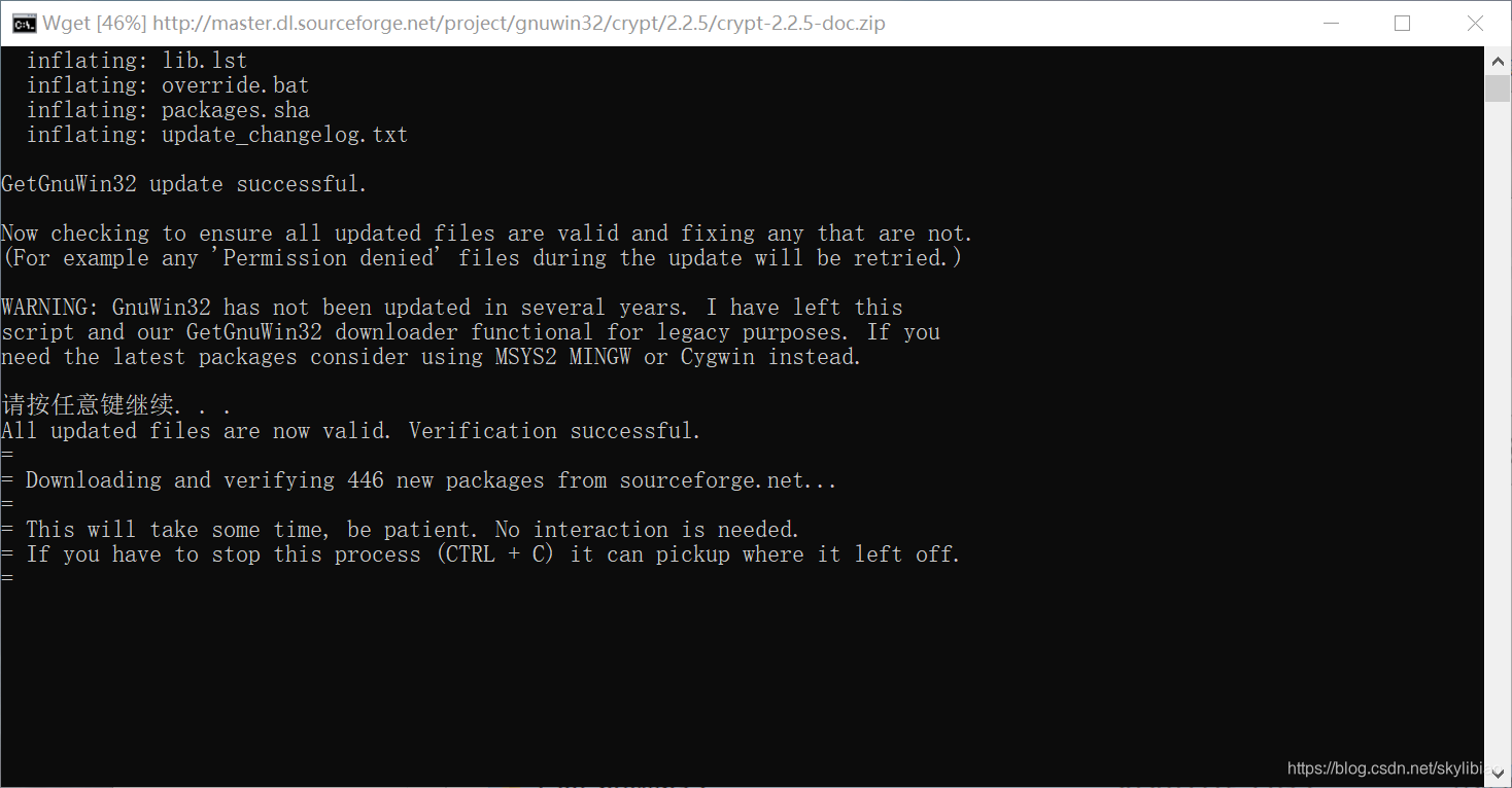 在windows在使用linux批处理命令：gnuwin32的安装与使用_getgnuwin32-CSDN博客