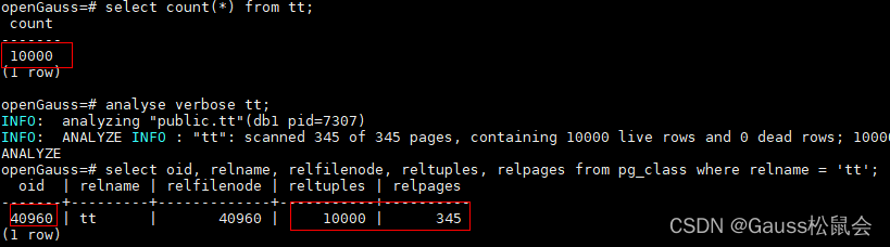【openGauss数据库内核分析系列】：统计信息与行数估计_opengauss 统计信息-CSDN博客