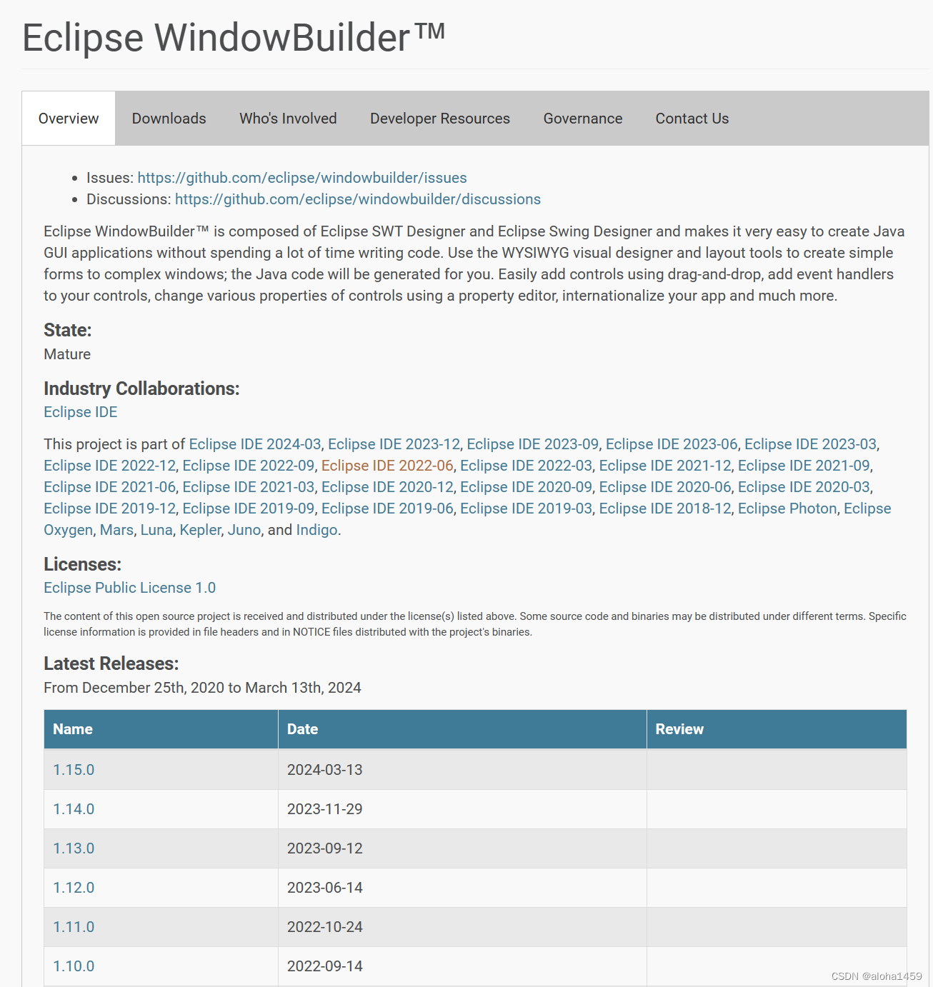 Eclipse安装WindosBuilder 【版本不对问题】_windowbulider怎么选版本版本-CSDN博客