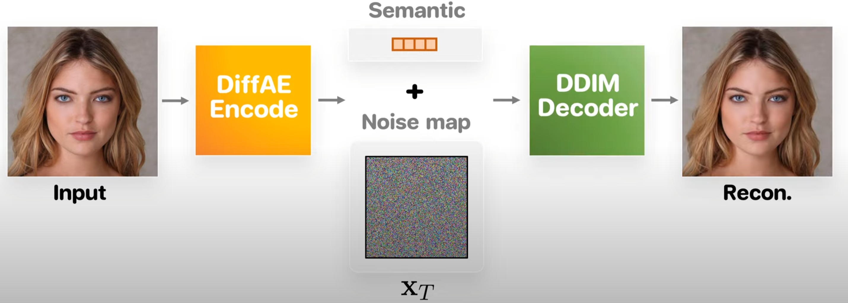 【CVPR 2022 Oral】（Diffusion Autoencoders）Toward a Meaningful and ...