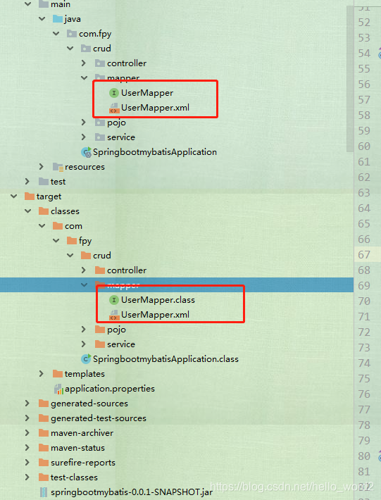 springboot org.apache.ibatis.binding.BindingException: Invalid bound statement_springboot项目部署后 ...