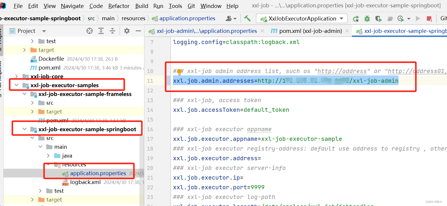 springboot 与 xxl_job_xxljob 2.4.1 springboot 配置-CSDN博客